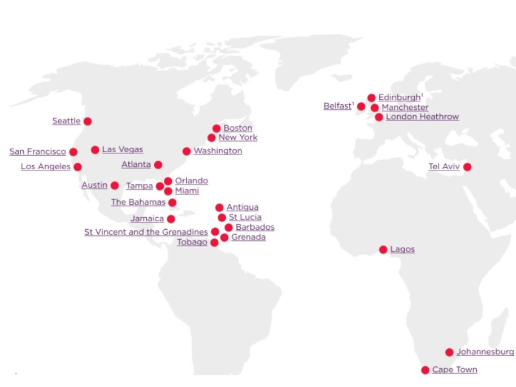 Virgin Flight Route Map Infoupdate Virgin Flight Route Map Infoupdate